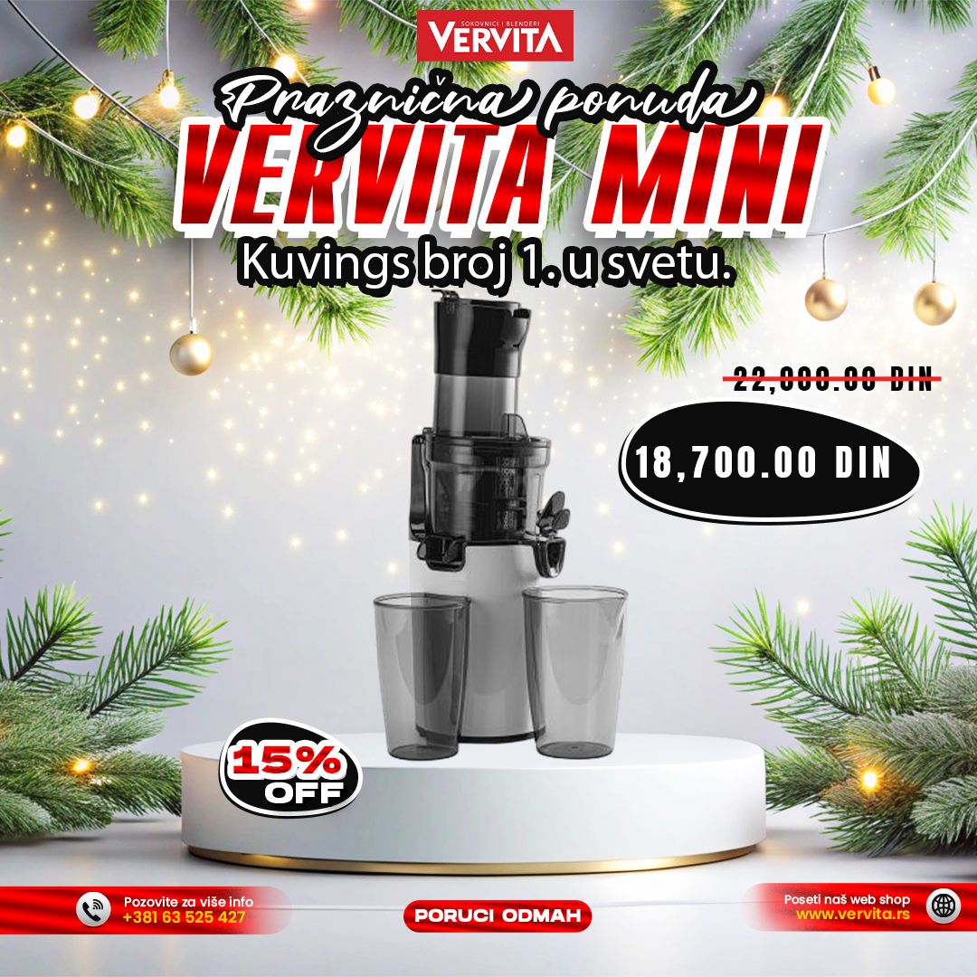 VerVita Mini Sokovnik - Vervita Sokovnici